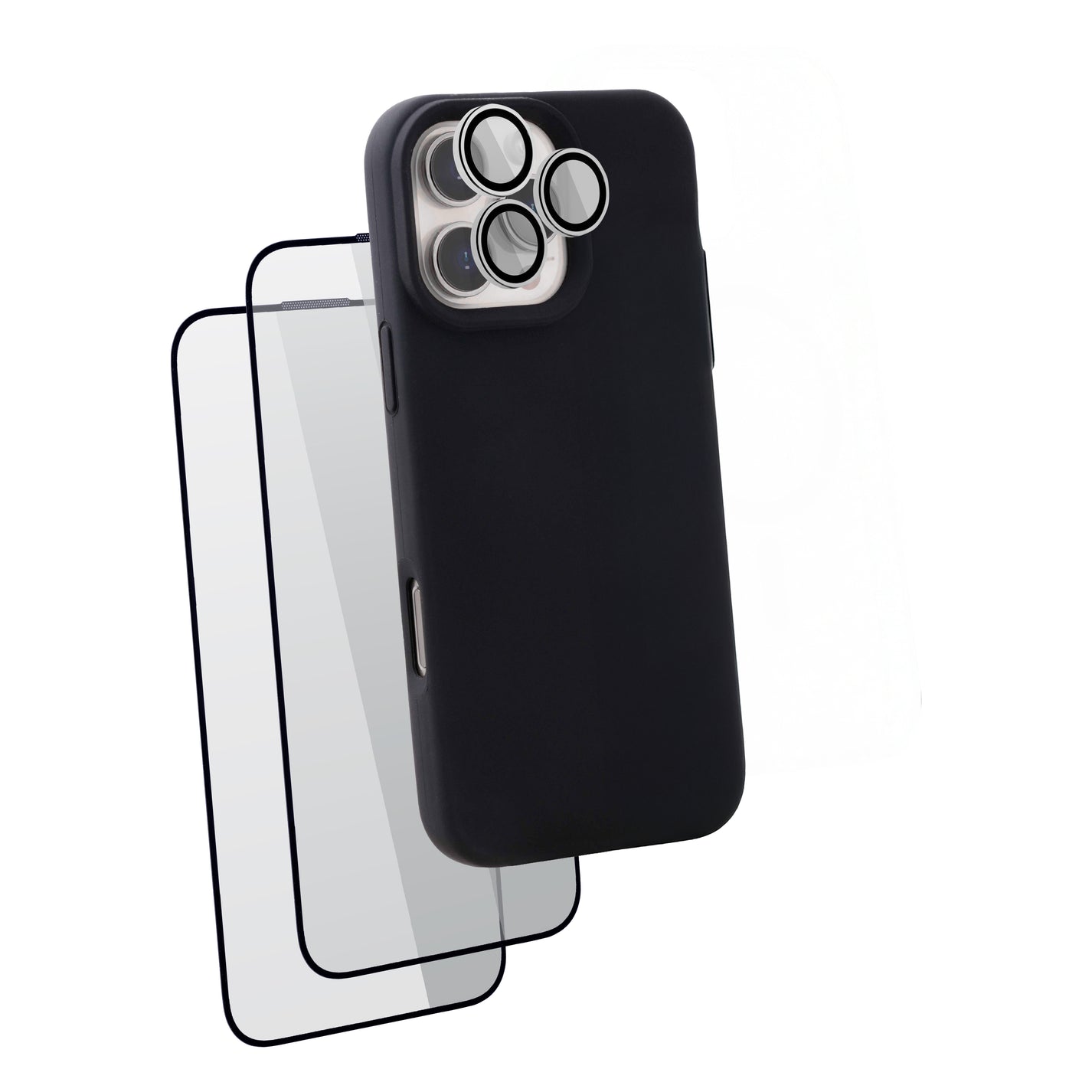 iHusle Silicone Combo = Premium Silicone Case + Camera Protector Lens ...